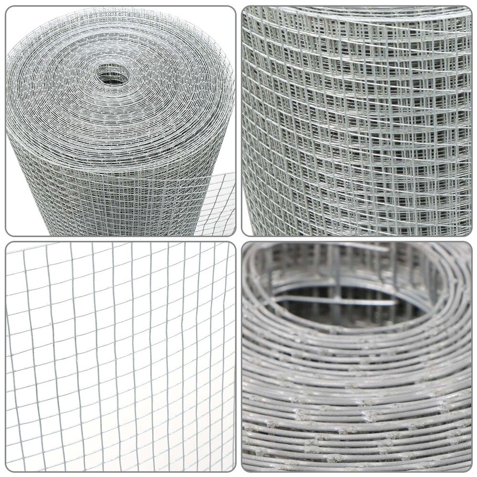 48" x 100FT Welded Wire Mesh Chicken Wire Poultry Fence Hardware Cloth ...