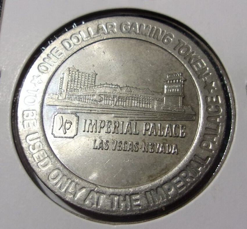 IMPERIAL PALACE HOTEL CASINO 1979 $1 ONE DOLLAR GAMING COIN/TOKEN - Las ...