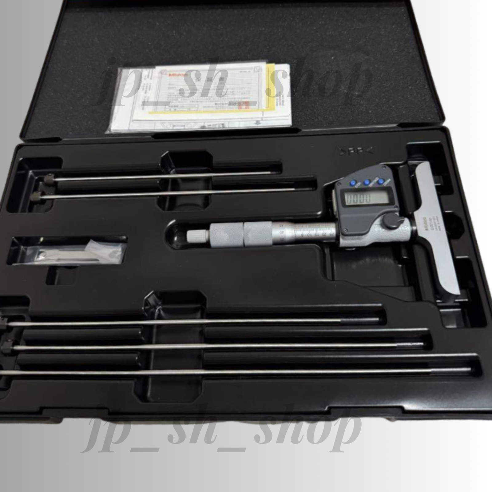 Mitutoyo Ceramic Gauge Block BM3-10M-2 10 Pieces Set With Case Very ...