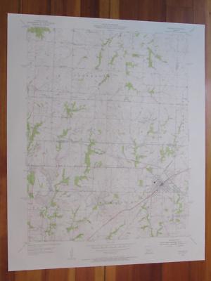 Windsor Missouri 1956 Original Vintage USGS Topo Map | eBay