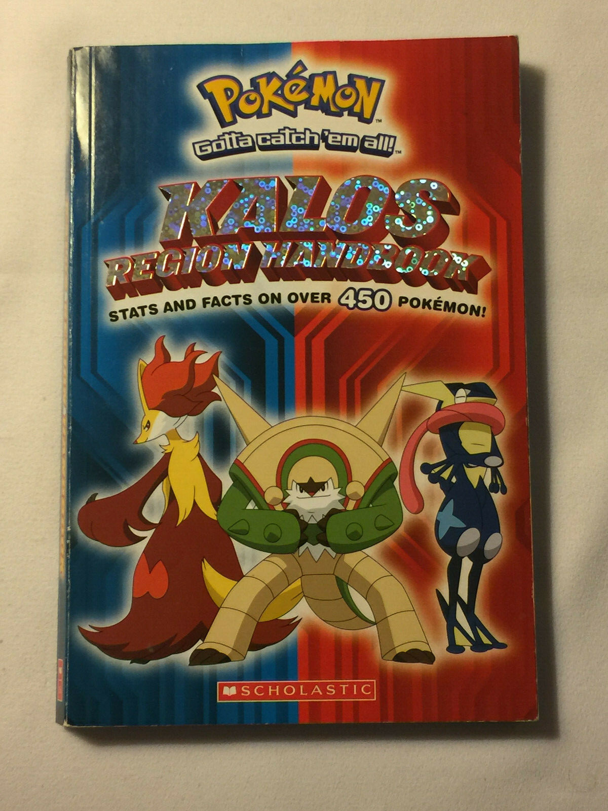 POKEMON: KALOS REGION HANDBOOK - 2014 Paperback Book 9780545646024 | eBay