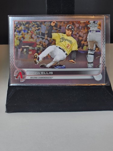 2022 Topps Chrome RC ROOKIE CARD Drew Ellis #77 Arizona Diamondbacks | eBay