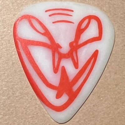 Vintage Guitar Pick 1996 "the viper pik" in Red/White | eBay