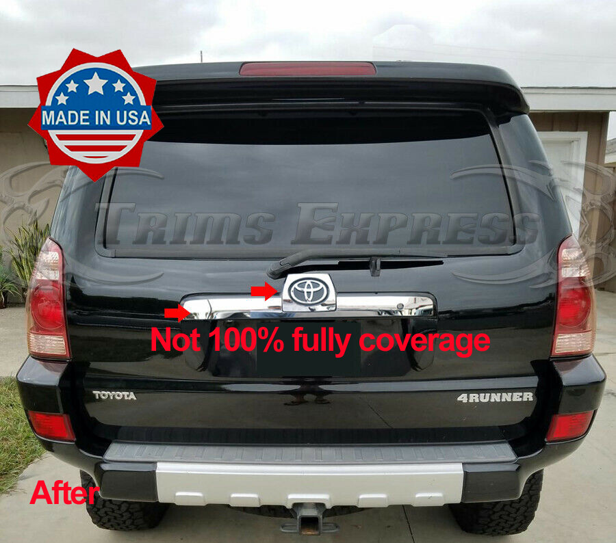2003-2009 Toyota 4Runner fit Trunk Rear Door Trim Sticker Flat Cover ...