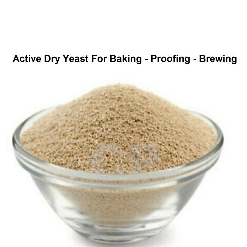 Active Dry Yeeast Bakers Yeaast Powder Cooking Proofing 100gm (3.5 OZ ...