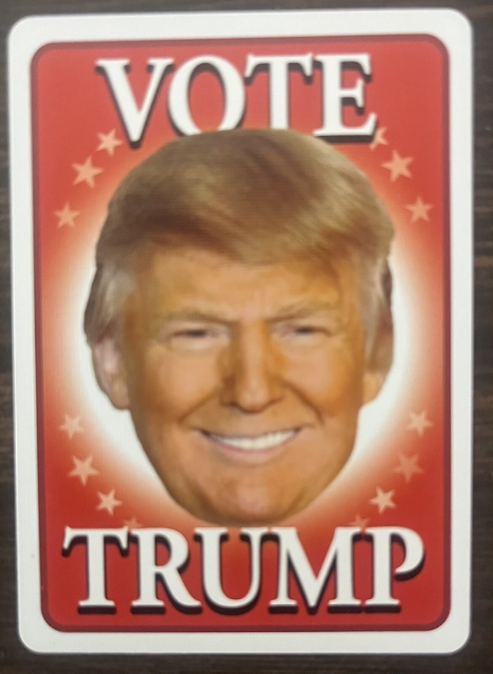 2024 Hero Decks Vote Trump Playing Card Donald Trump - King of Spades ...
