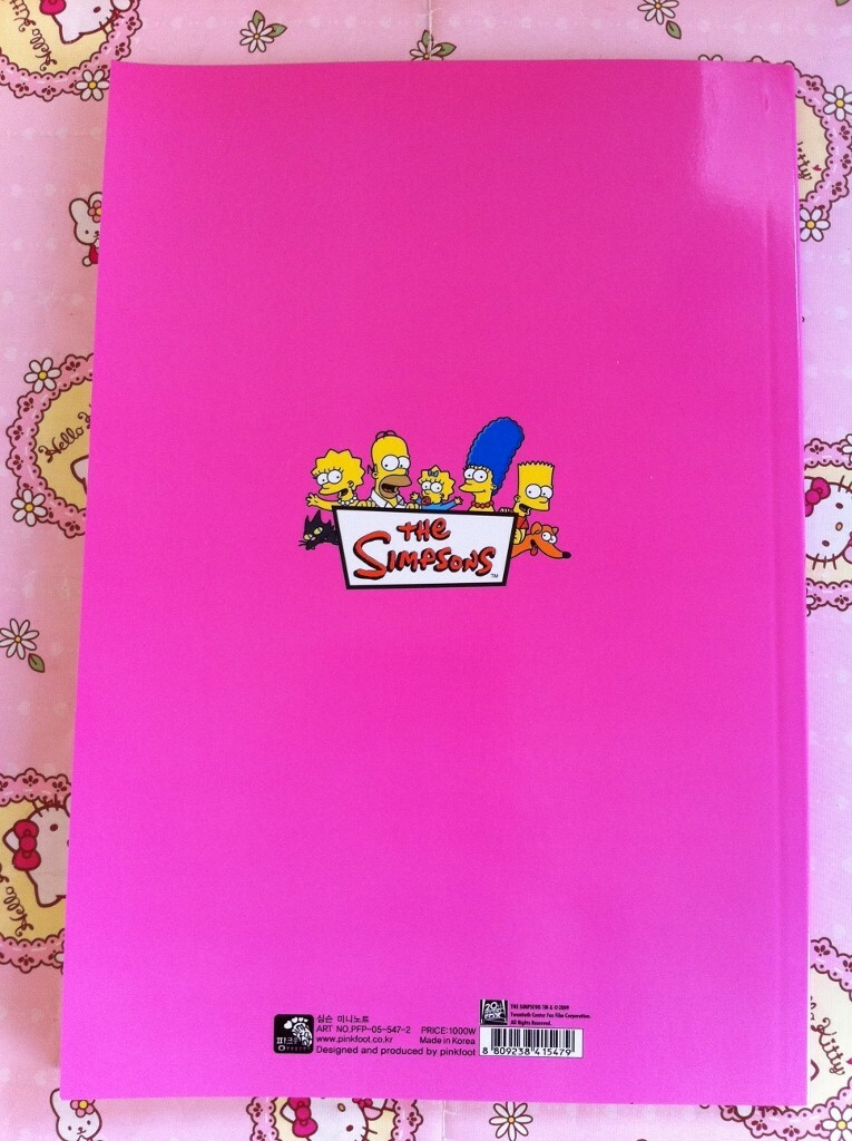 The Simpsons Family Homer Marge Lisa Bart Maggie Simpson Notebook ...