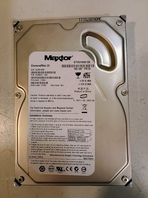 Maxtor DiamondMax 20 STM3160812A NEW 160 GIG HD | eBay