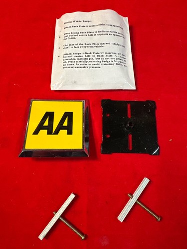 Vintage NOS AA Car Badge 1970's Members Grille Badge | eBay UK