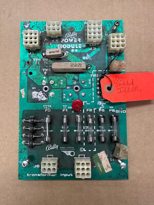 Bally Pinball Power Supply Module PCB Board - Part # AS-2518-54 ...