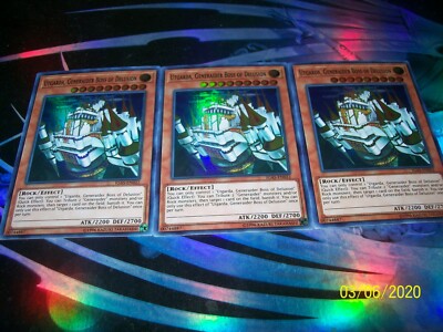 3x Utgarda, Genraider Boss of Delusion Unlimited Edition Super Rare ...
