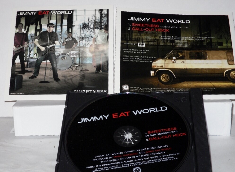 Jimmy Eat World Sweetness Jimmy Eat World Sweetness 7 Inch Vinyl