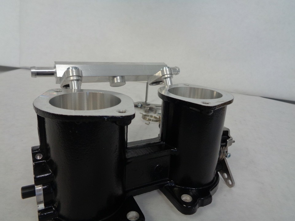 THROTTLE BODY WEBER 45 IDF 45MM REPLACEMENT FUEL INJECTION W/FUEL RAIL ...