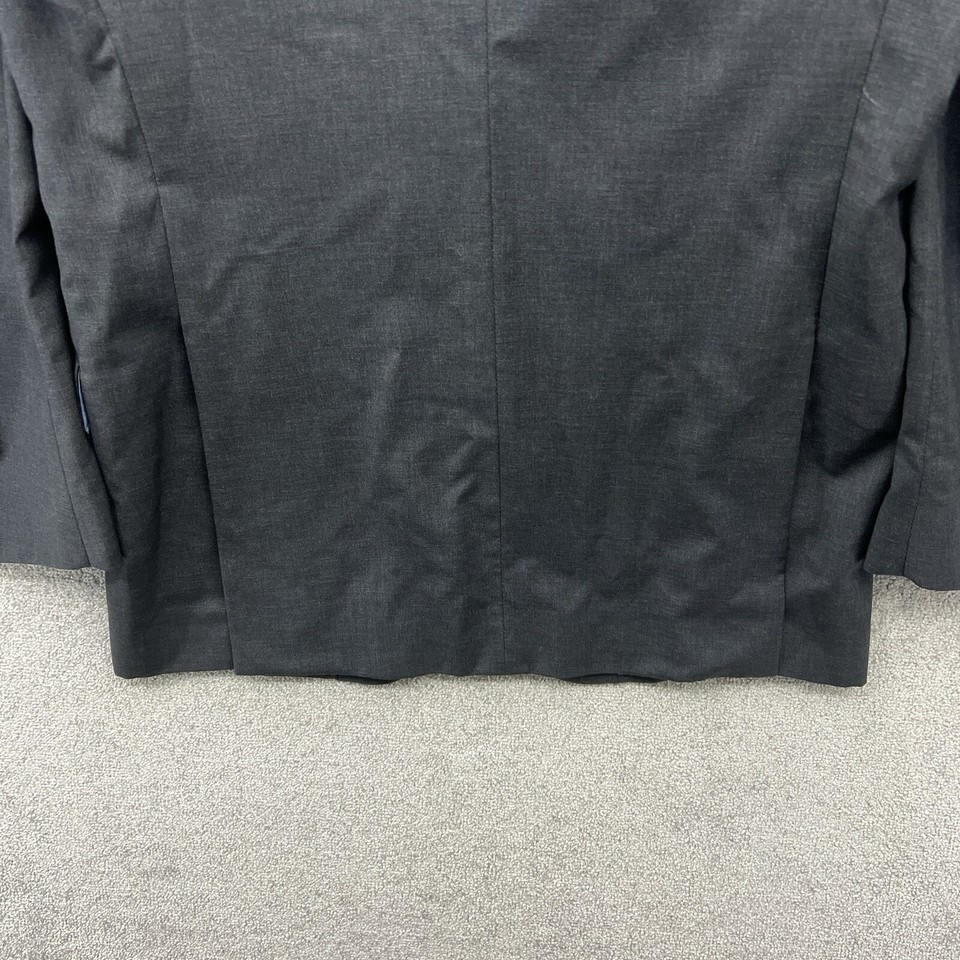 Hackett Blazer Jacket Mens UK 38 R Grey Single Breasted 2 Button Suit ...