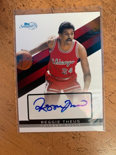 2008-09 Topps Signature Autographs #TSART Reggie Theus #'d/940 | eBay