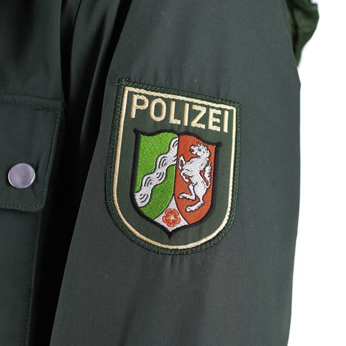 Genuine German police jacket GoreTex green waterproof BGS parka Border ...