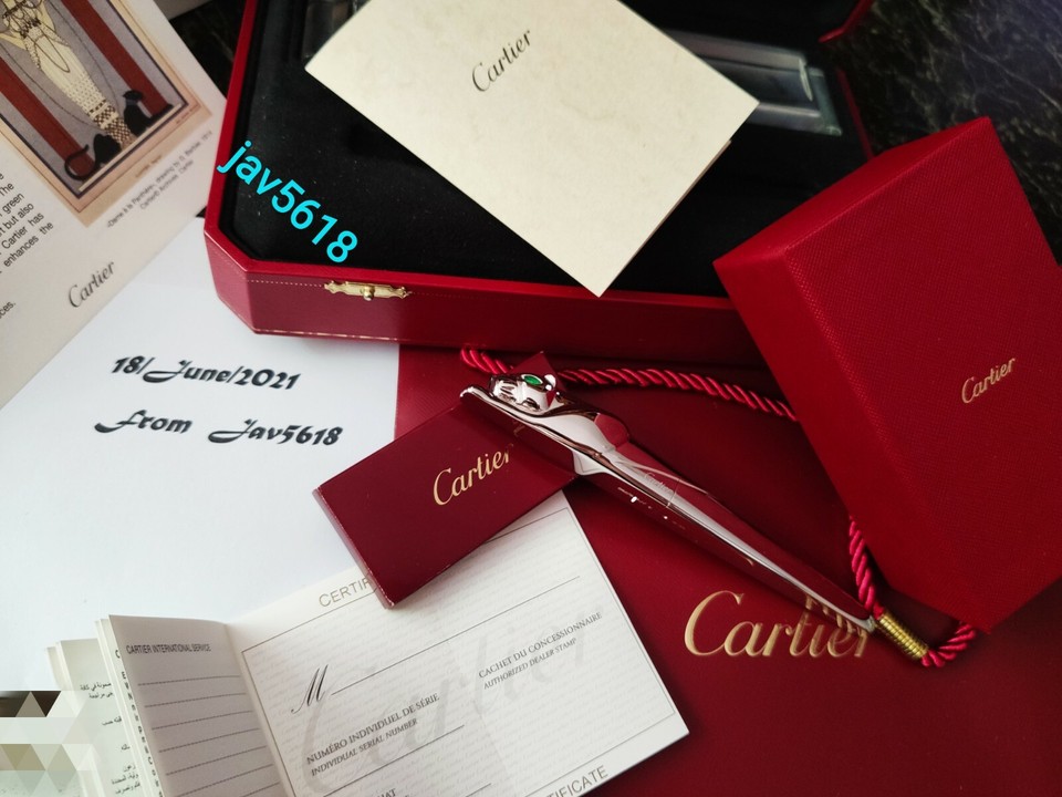 CARTIER PANTHERE PANTHER FOUNTAIN PEN EXCEPTIONAL,ART,PASHA,PEN,NEW ...