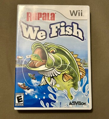 Activision Rapala We Fish Nintendo Wii | NTSC-U/C | E-Everyone ...