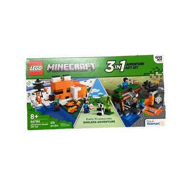 LEGO 66786 Minecraft 3 In 1 WALMART EXCLUSIVE - $45 VALUE AND FAST ...