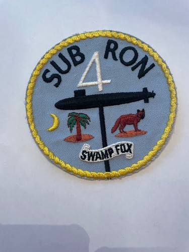 sub ron 4 submarine patch swamp fox navy | eBay