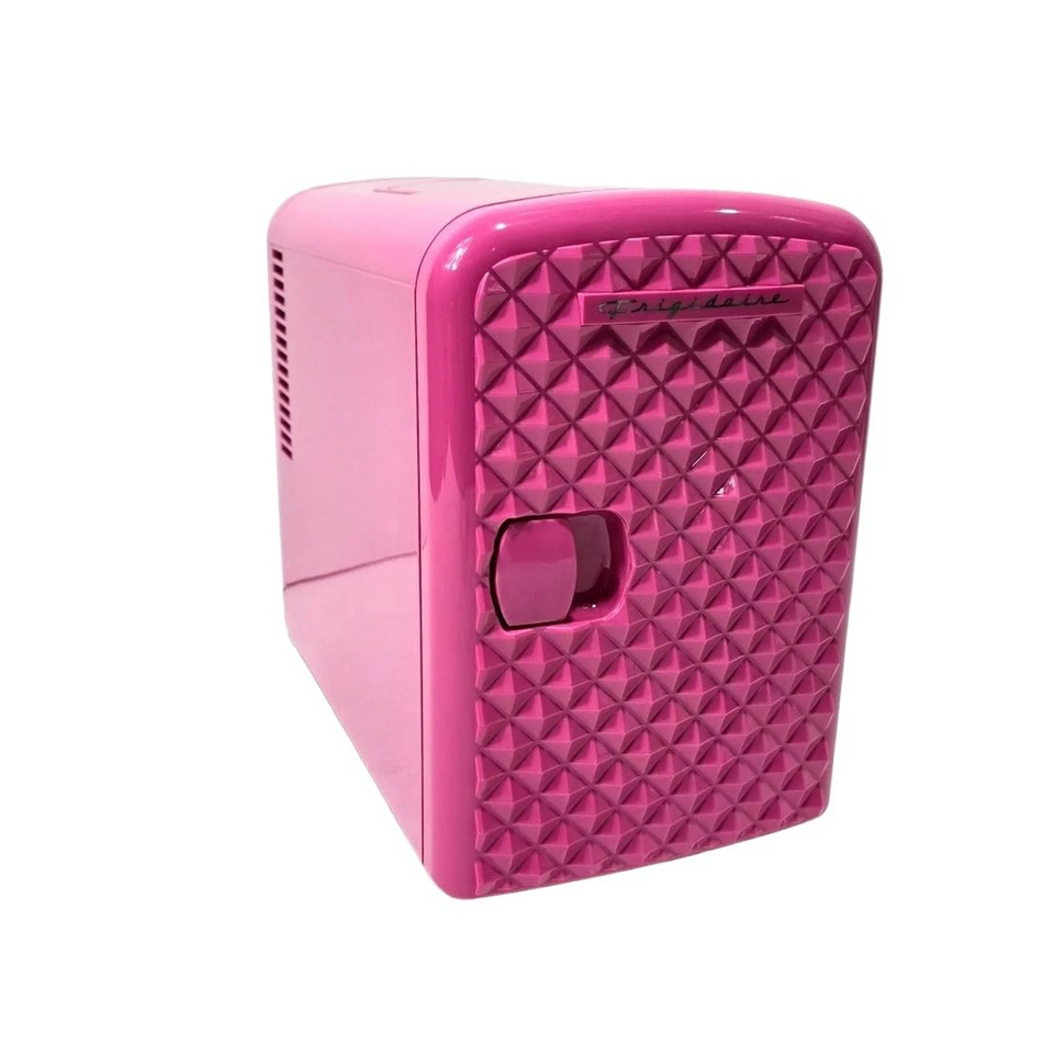 Frigidaire EFMIS222-Pink 9-Can Mini Retro Beverage Fridge 4-Liter ...