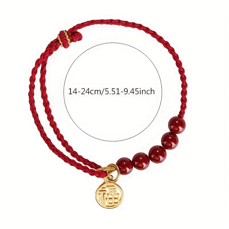 Good luck Red String Braided Bracelet Protection Blessed Adjustable ...