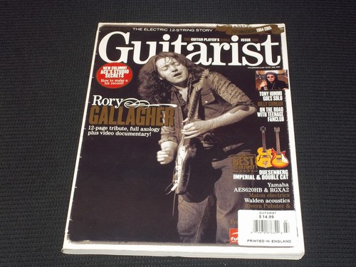 2005 JULY GUITARIST MAGAZINE - RORY GALLAGHER FRONT COVER - E 3573 | eBay