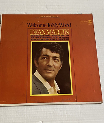 Dean Martin - Welcome To My World - 1967 Vinyl and Jacket VG++ | eBay