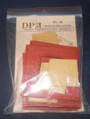Design Preservation Models HO Scale Modular Wall System 301-06 | eBay