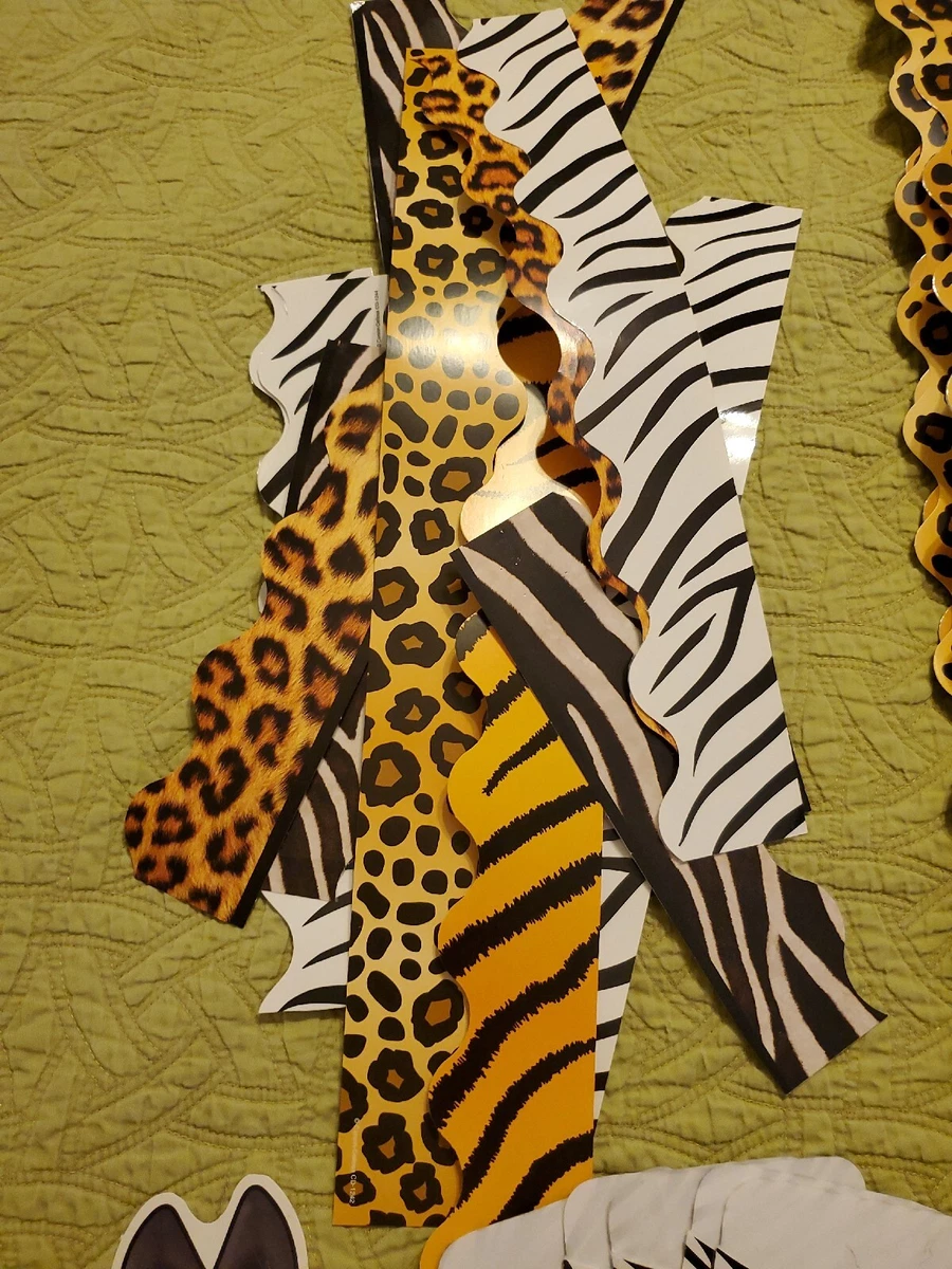 Animal Print Bulletin Board Border