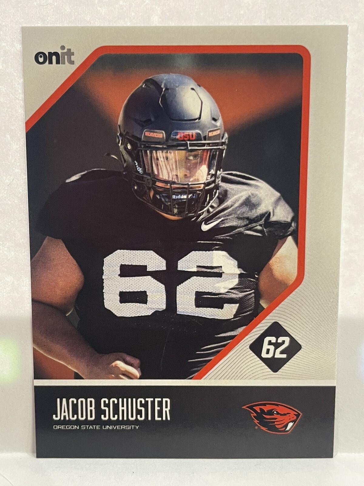 JACOB SCHUSTER 62 - Oregon State Beavers 2023 Player Trading Card | eBay
