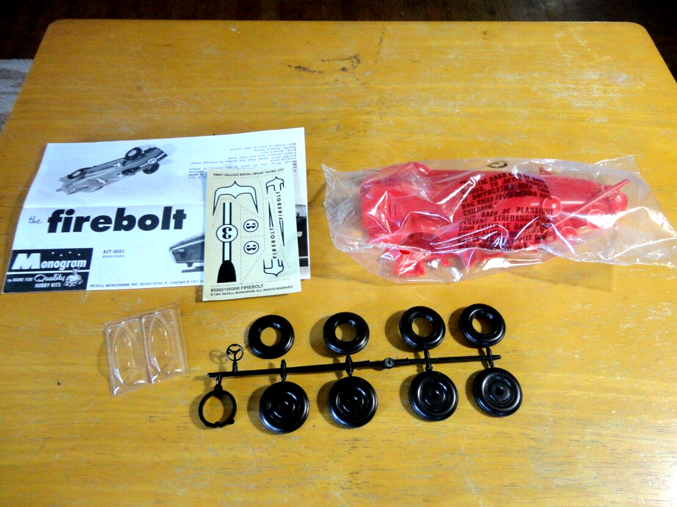 1997 MONOGRAM Model JET POWER RACER FIREBOLT Kit #PC51 | eBay