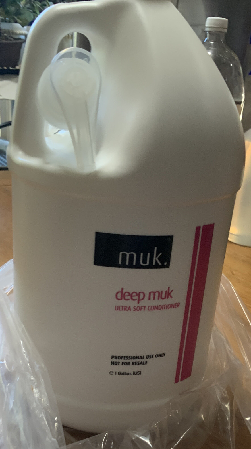 Muk Deep Muk Ultra Soft Hair Conditioner 1 Gallon Bottle With Hand Pump ...