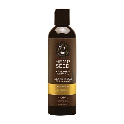Earthly Body Hemp Massage Oil Beach Daze 8 oz. | eBay