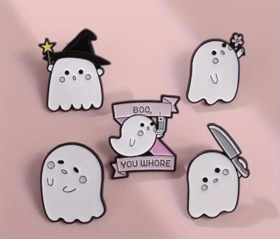 Adorable Ghost Pin Pack | eBay