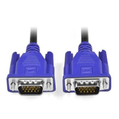 VGA to VGA Cable 15 Pin VGA Male to Male Lead PC Computer Monitor ...