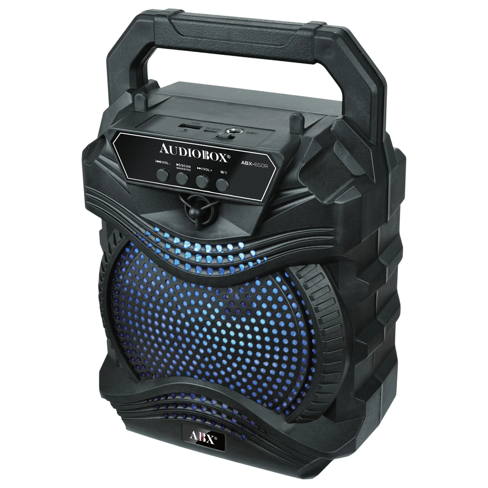 Audiobox ABX-650R 6.5" Portable Karaoke Party Speaker with Microphone ...