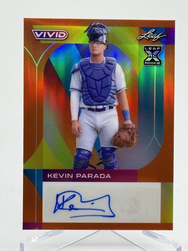 2022 Leaf Vivid Kevin Parada Orange Rookie Autograph /10 | eBay