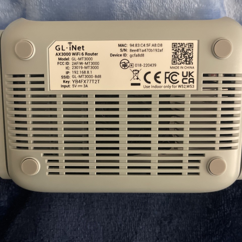 Gl-Inet Beryl AX (GL-MT3000) Travel/Pocket Wifi 6 Router | eBay