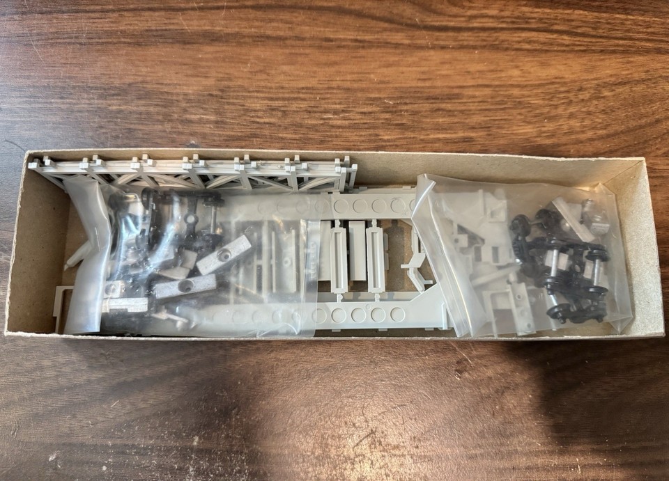 A-Line HO Scale Undecorated Gunderson Twin Stack Container Car 5 Unit ...