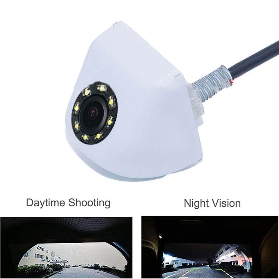 Rear View Camera Auto Parts Kit NTSC Waterproof White 1/3-inch Color ...