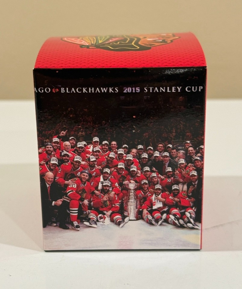 NIB CHICAGO BLACKHAWKS 2015 Stanley Cup Hockey replica ring - SGA ...