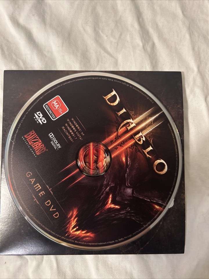 Diablo 3 Fat Box + Reaper of Souls Fat Box Add on Bundle Pc Game ...