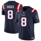 Men's Patriots #8 Stefon Diggs Robinson Limited Stitched Jersey S-3XL ...