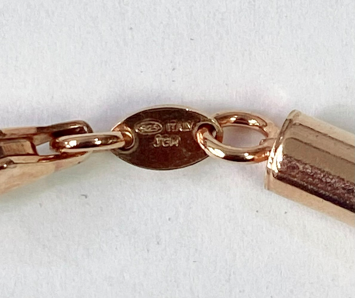 QVC Italian 18K Gold Over Sterling Silver Polished Rondel Woven Cord ...