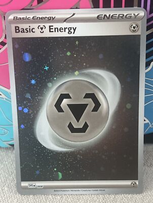 Pokémon TCG Scarlet & Violet 151 Basic Metal Energy Cosmos Holo #008 | eBay