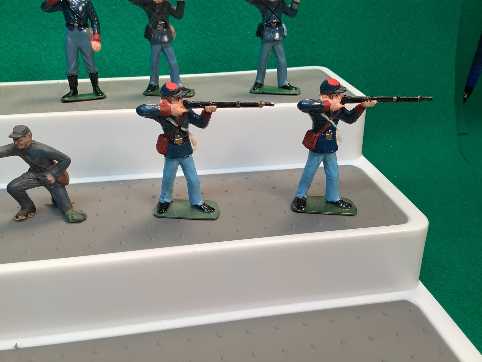 Marx Warriors of the World 60mm Hard Plastic Painted ACW Union Soldier ...