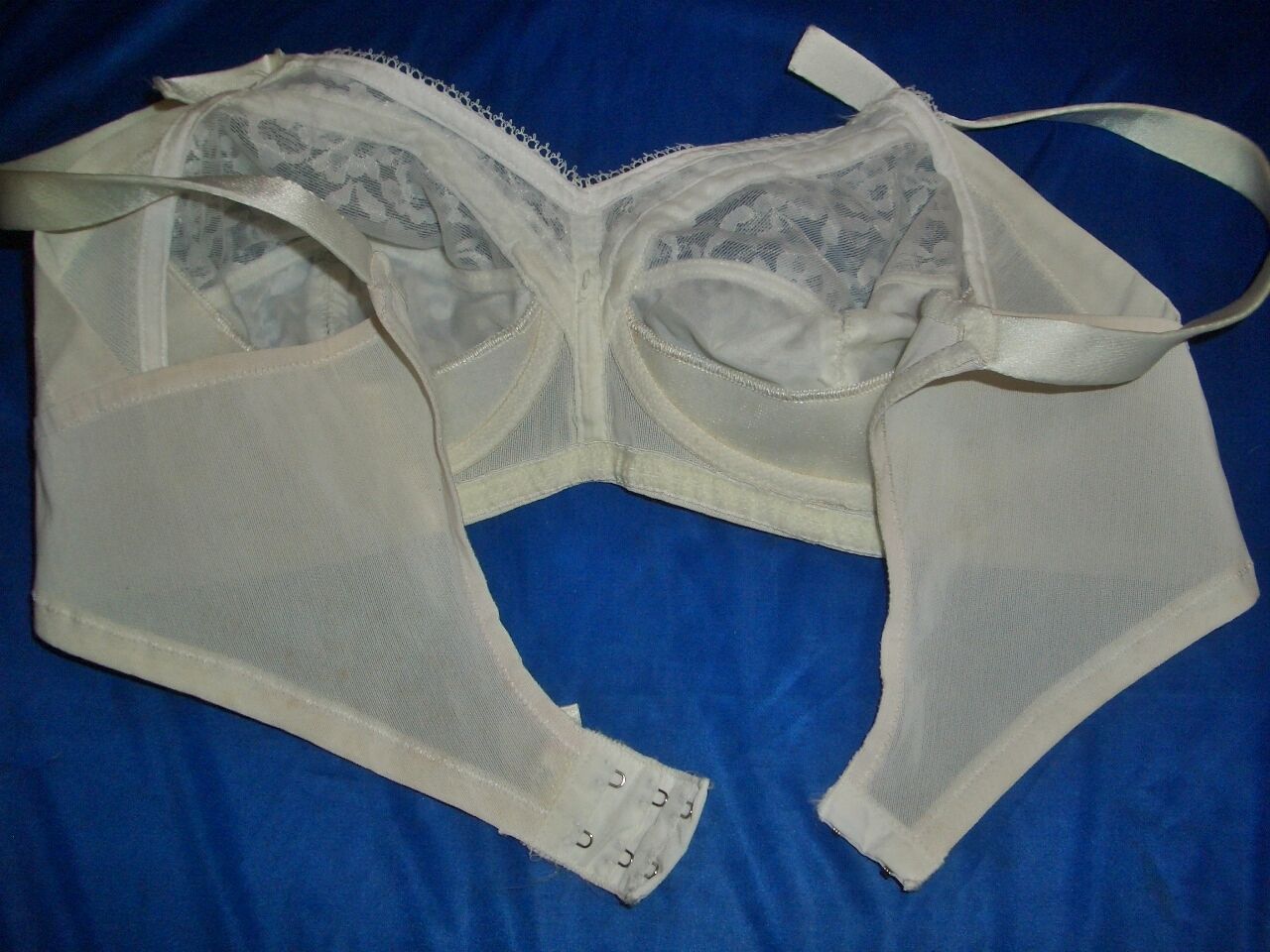 Rar Vintage Triumph Allya Pin Up Bh Büstenhalter Gr 80 B Weiß H966