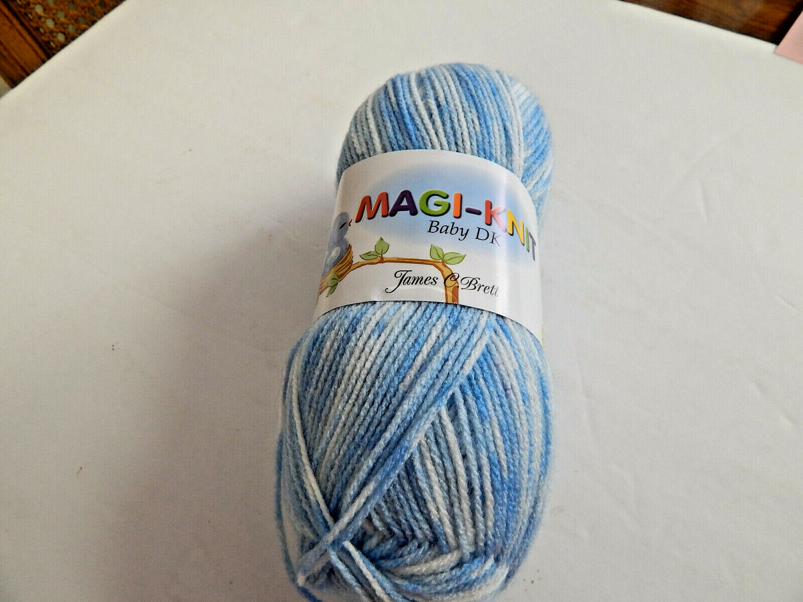 James C Brett Magi-Knit Baby DK- 2 Colors Make Fair Isle pattern | eBay