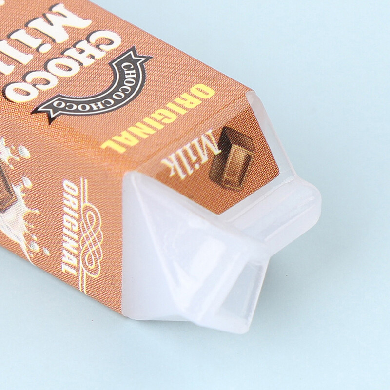 4 Pcs/Set Doll house Mini Stereoscopic Boxed Fruit Milk Miniature Model ...